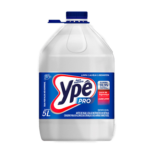 AGUA SANITARIA YPE PRO 5L PET – 32.2204 – catalogo