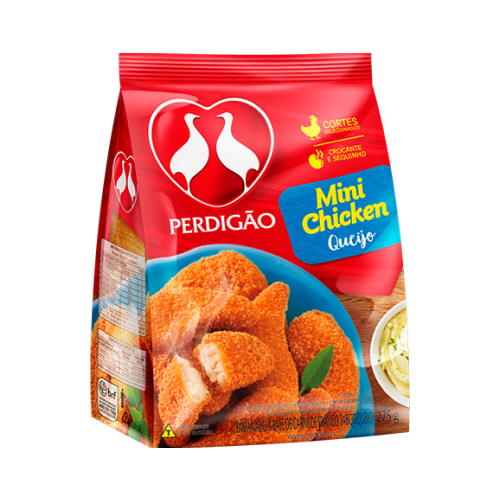 CG MINI CHICKEN PERDIGAO 275G QUEIJO – 460543 – catalogo