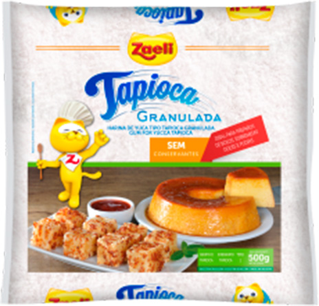 TAPIOCA GRANULADA ZAELI 500G – 103866 – catalogo